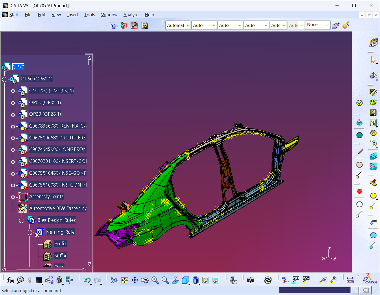 Home Page - BiW Assembly Planner